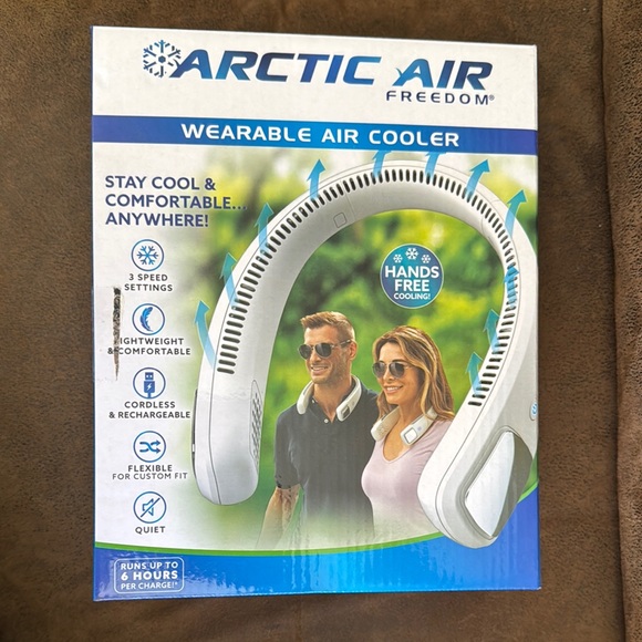 Other | Arctic Air Freedom Wearable Air Cooler | Poshmark